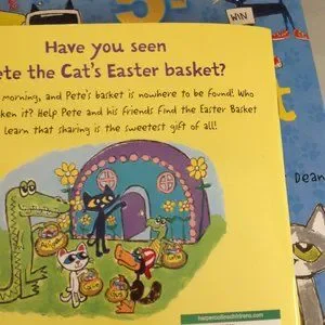 Toys | 12 Story Pete The Cat Story Book Pete The Cat Easter Basket ...